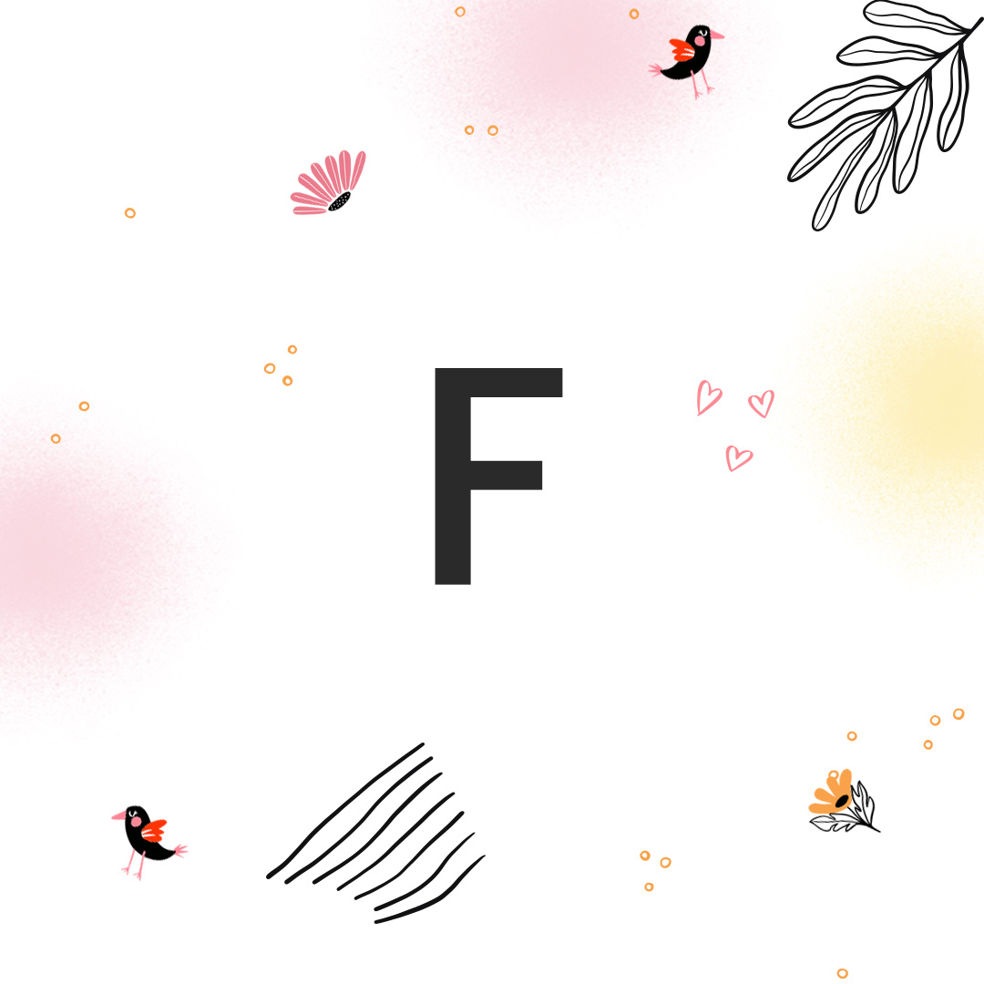 Учим букву F [ɛf] - из алфавита